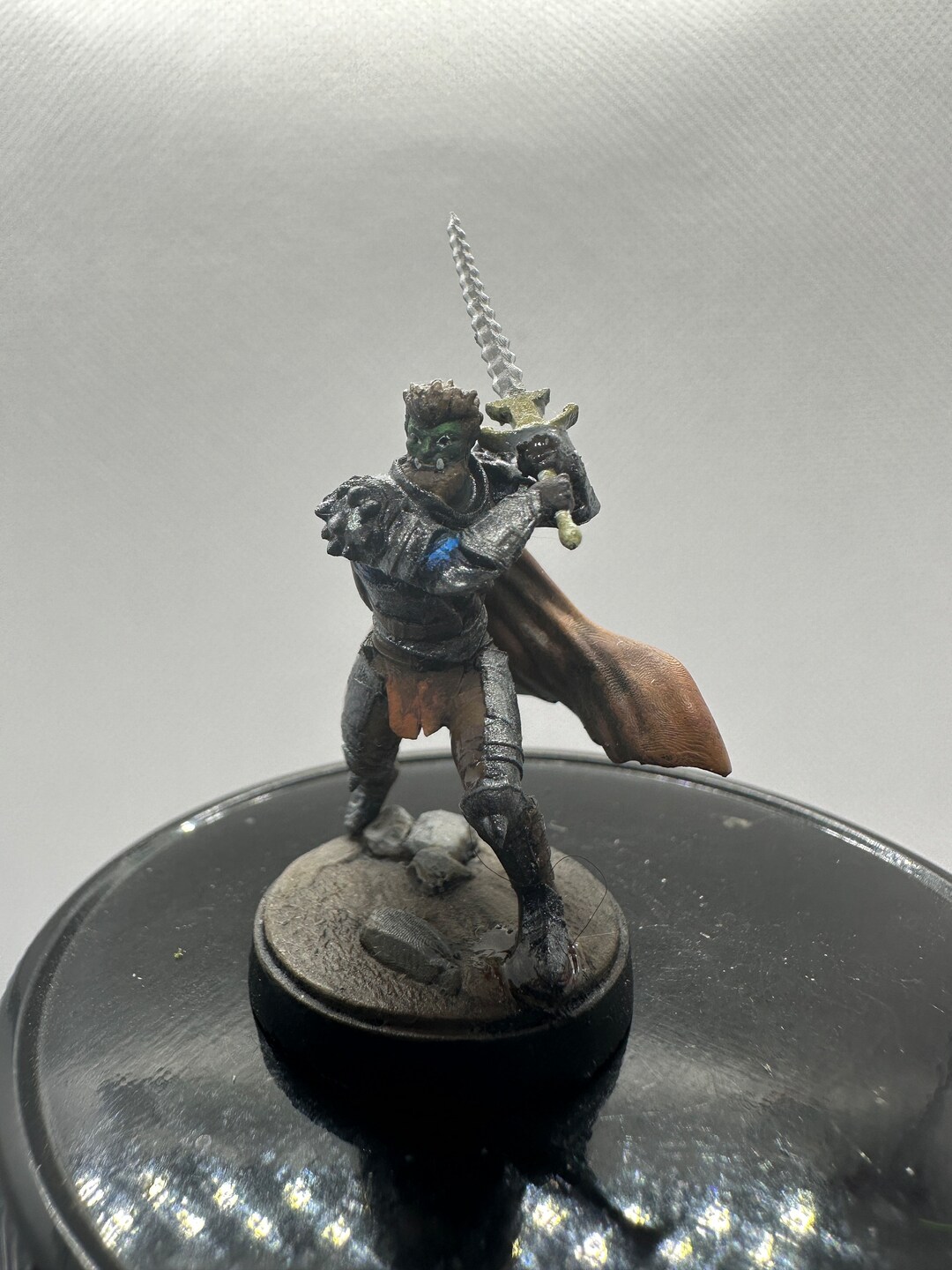 Half-orc Male Fighter Ranger Garram Hand Painted - Etsy