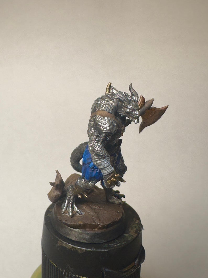 Dragonborn Barbarian Miniature Hand Painted - Etsy