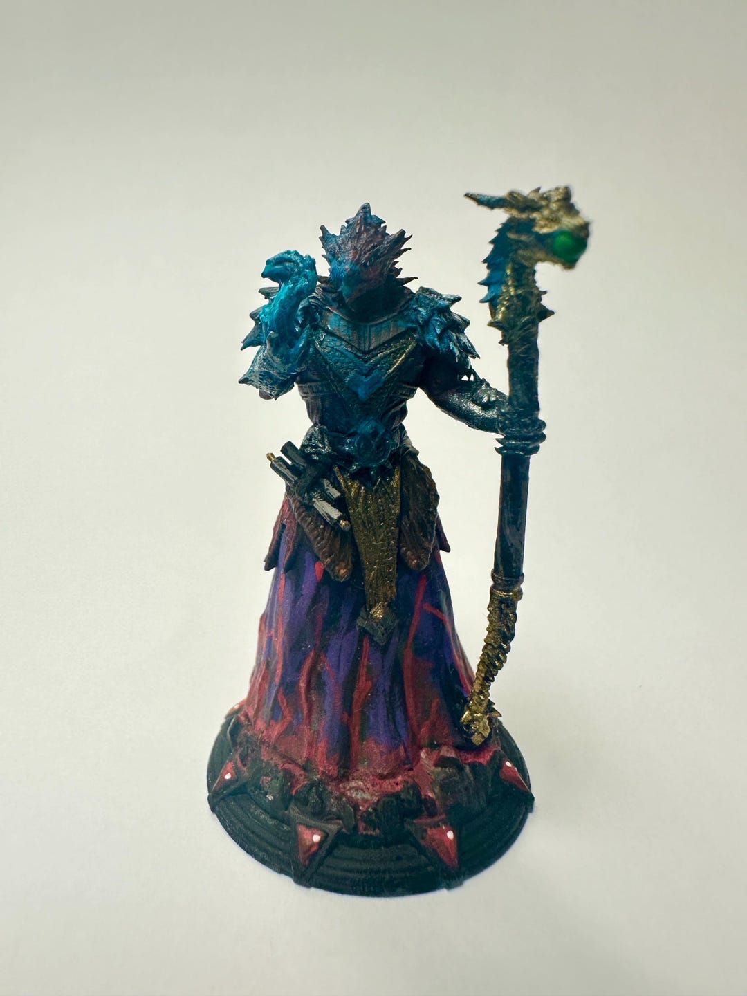 Artizak, the Unruly Dragon | Dragonborn Wizard/sorcerer Hand Painted ...