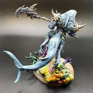 Shark Warrior Miniature Hand Painted - Etsy