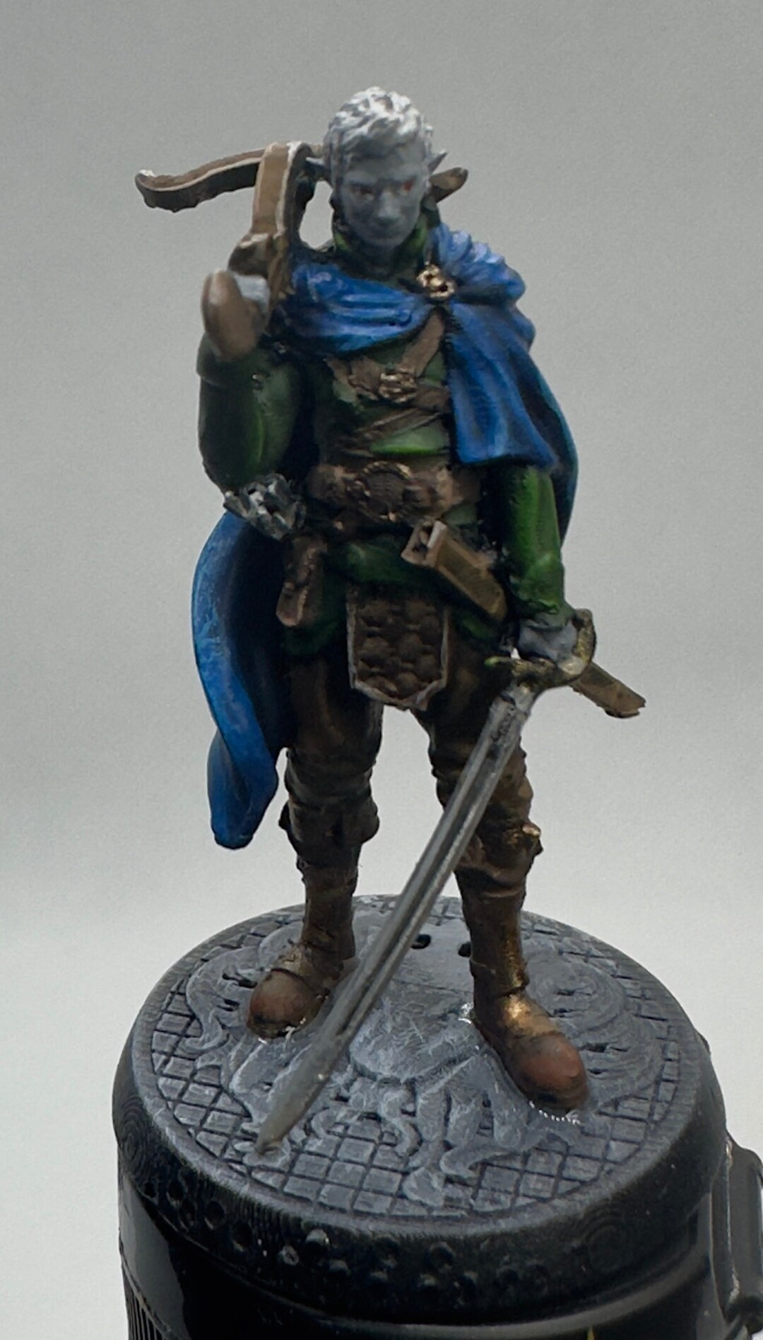 Drow Rogue (elliott) Hand Painted Miniature - Etsy