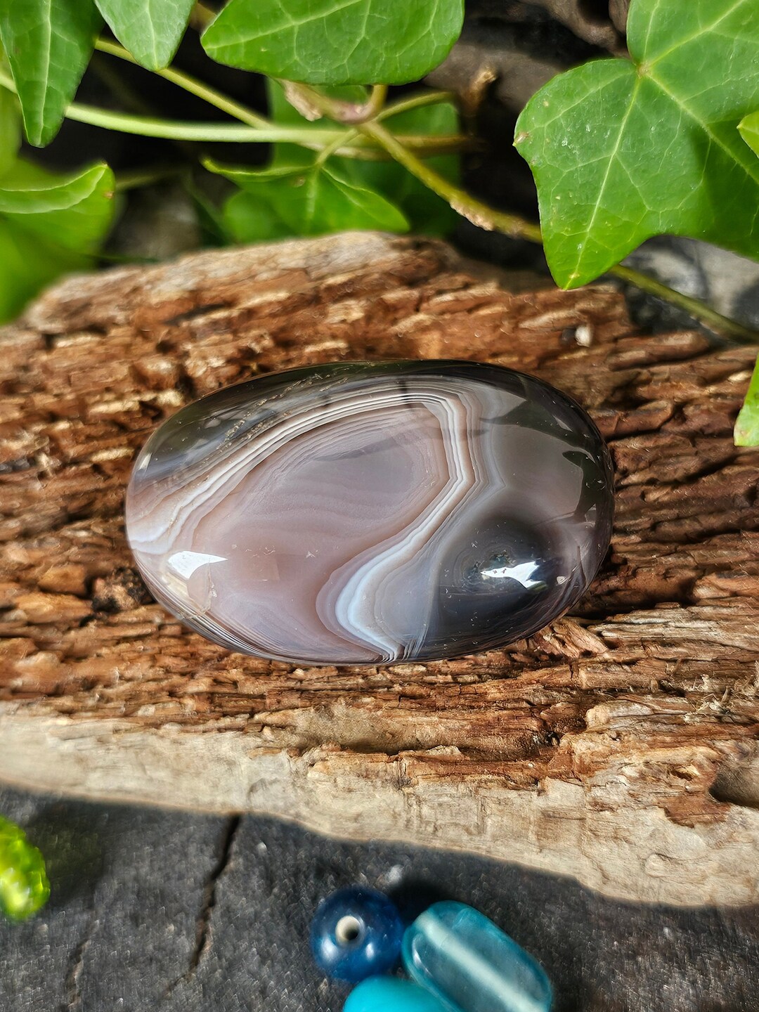 Persian Agate Pebble Banded Agate Stone - Etsy