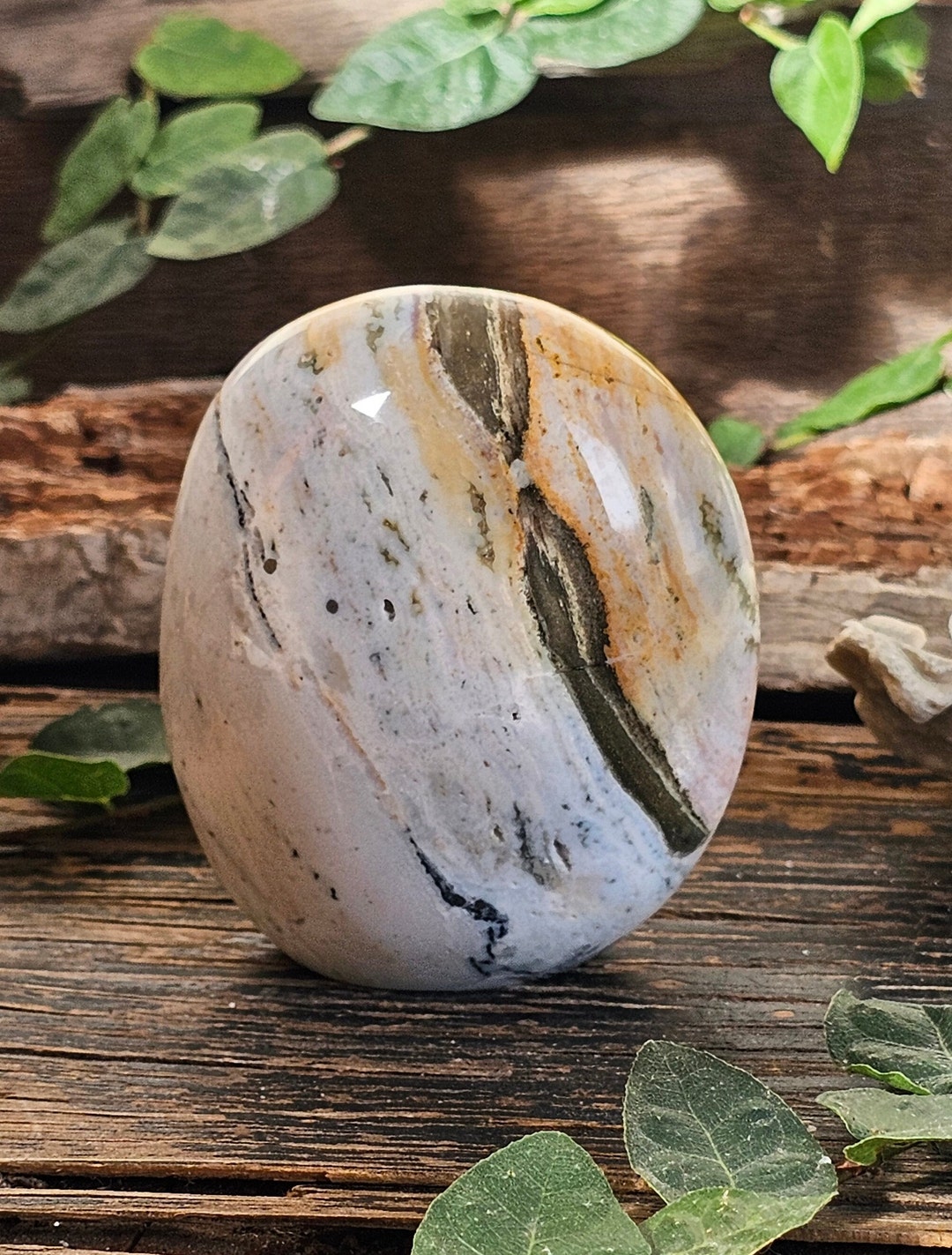 Sweet Little Jasper Standing Free Form Stone - Etsy