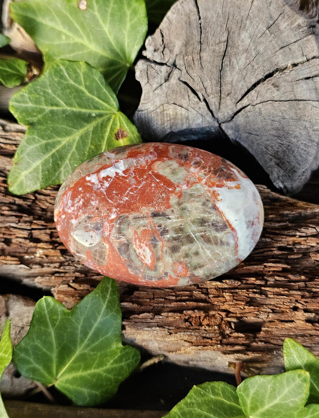 Money Agate Palm Stone - Etsy