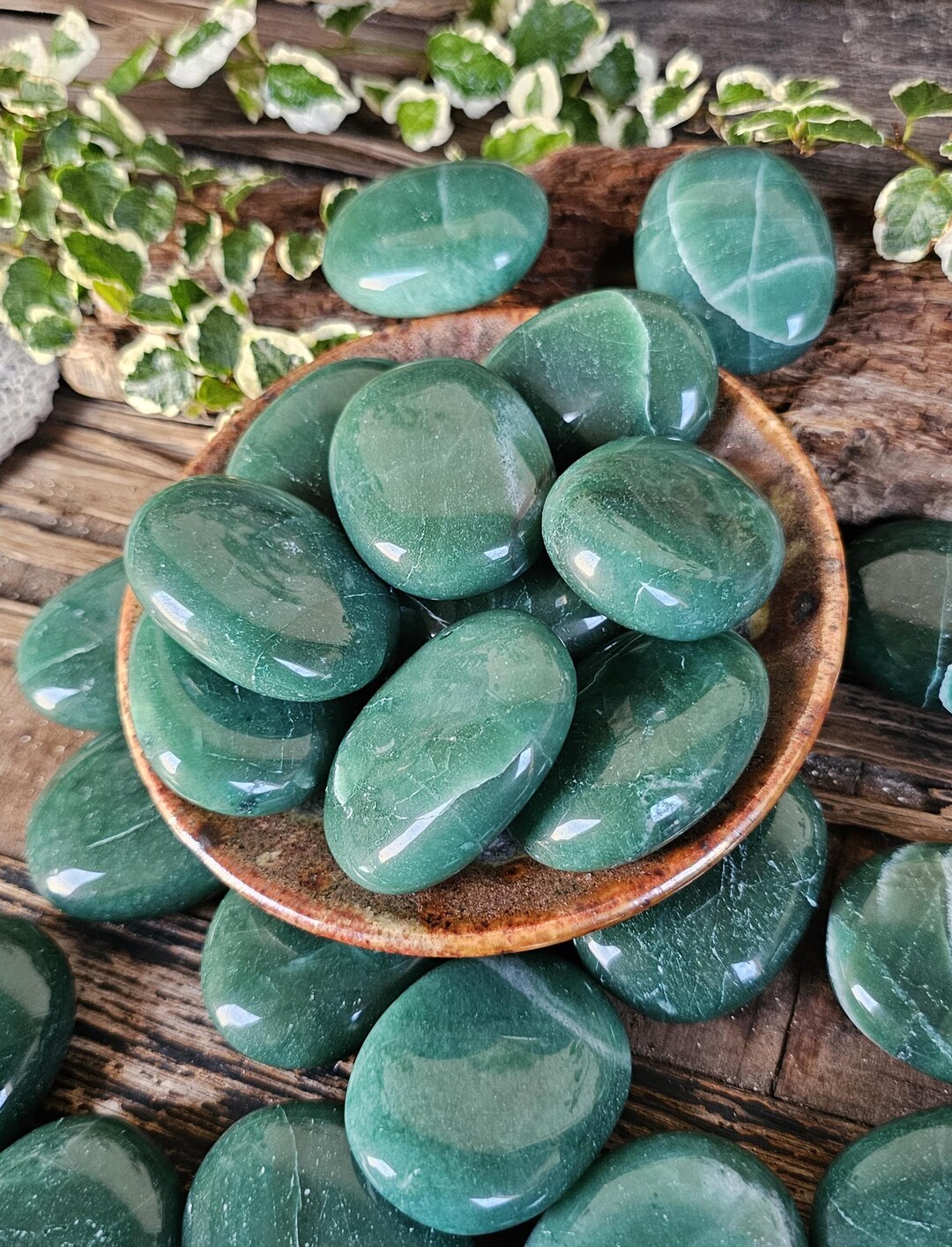Peruvian Jade Palm Stone - Etsy