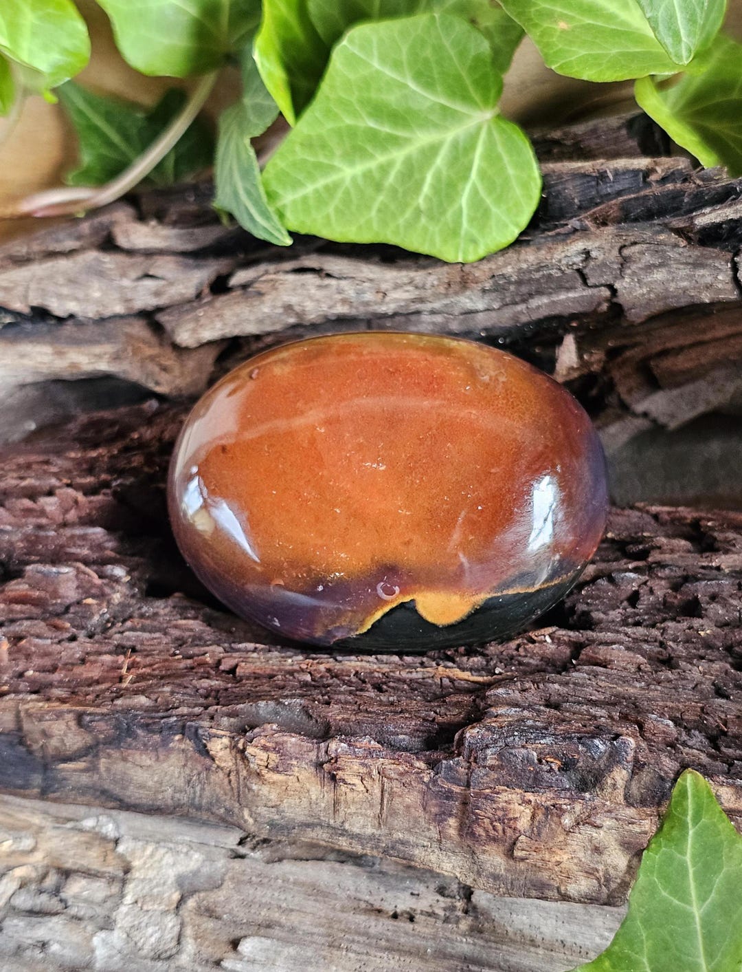 Black Sardonyx Palm Stone - Etsy