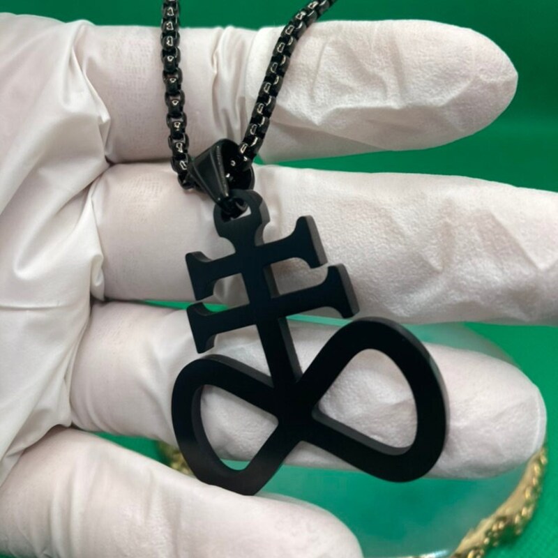 Upside Down Cross Chain - Etsy