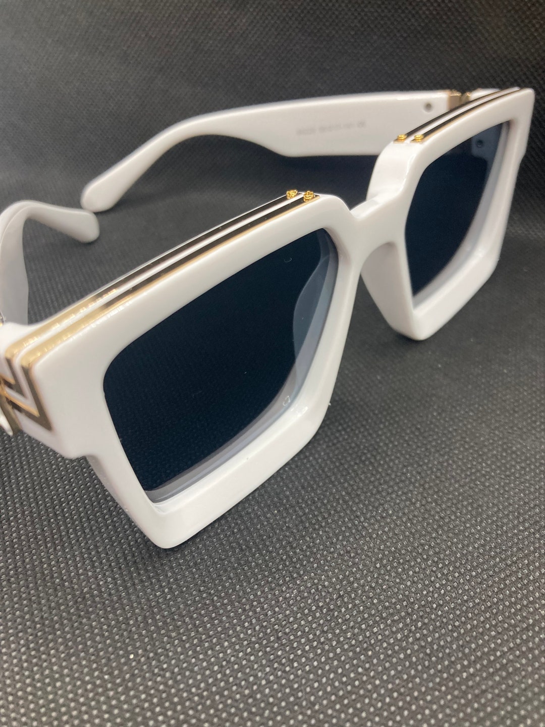 Men’s White Sunglasses,trendy Millionaire Sunglasses,square White ...