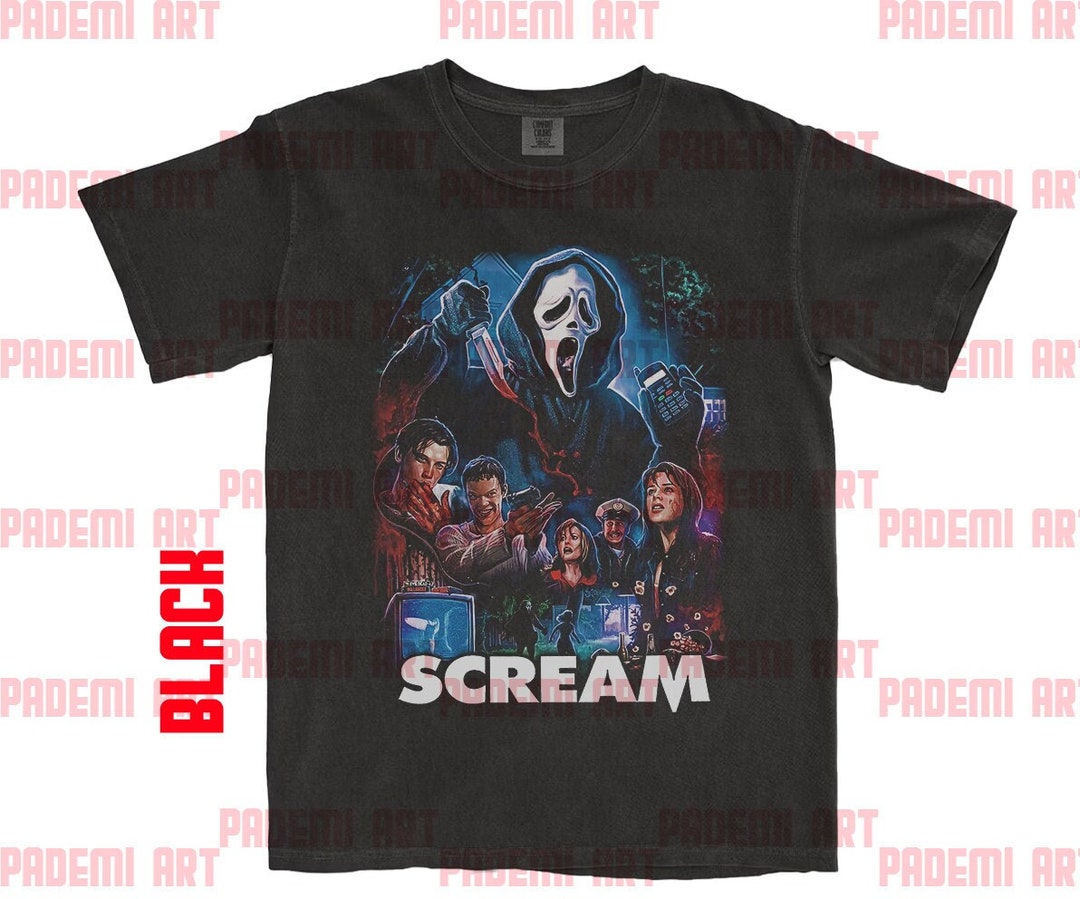 Comfort Colors® Scream Shirt Scream Horror Shirt Ghost Face - Etsy