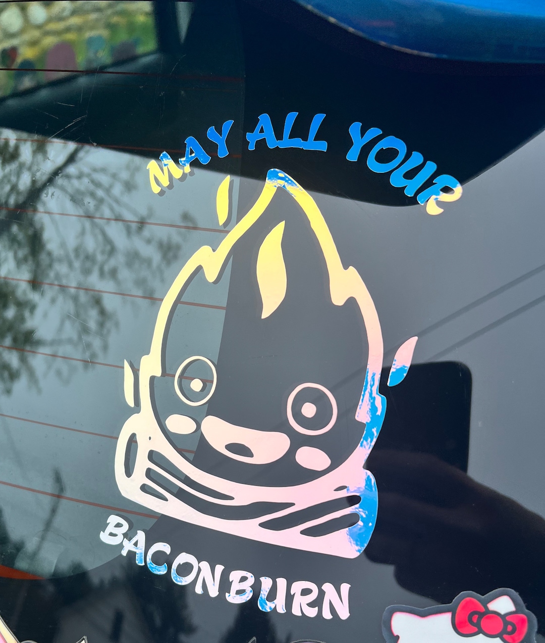 Calcifer Vinyl Decal - Etsy