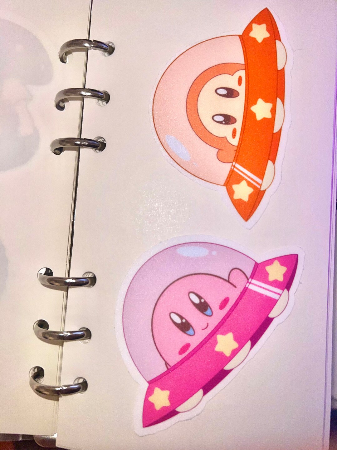 Ufo Kirby Sticker Pack - Etsy