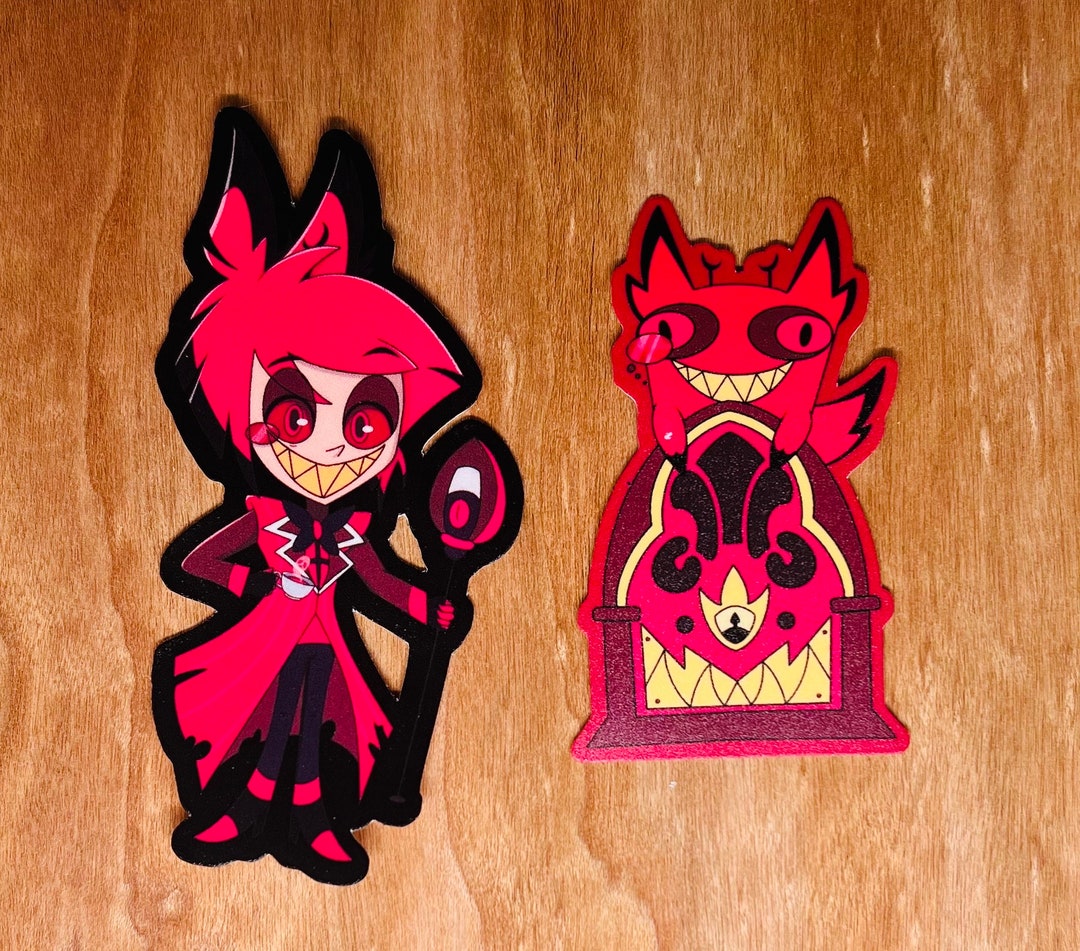 Alastor Demon Inspired Sticker - Etsy