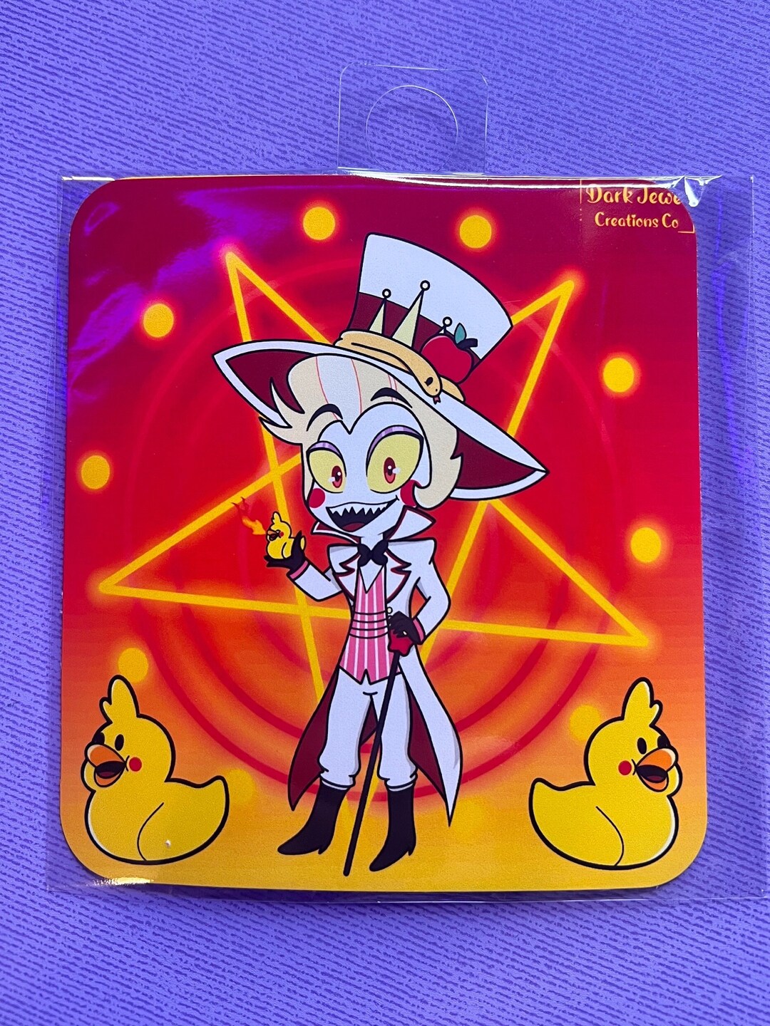 Lucifer Devil Chibi Mini Print - Etsy