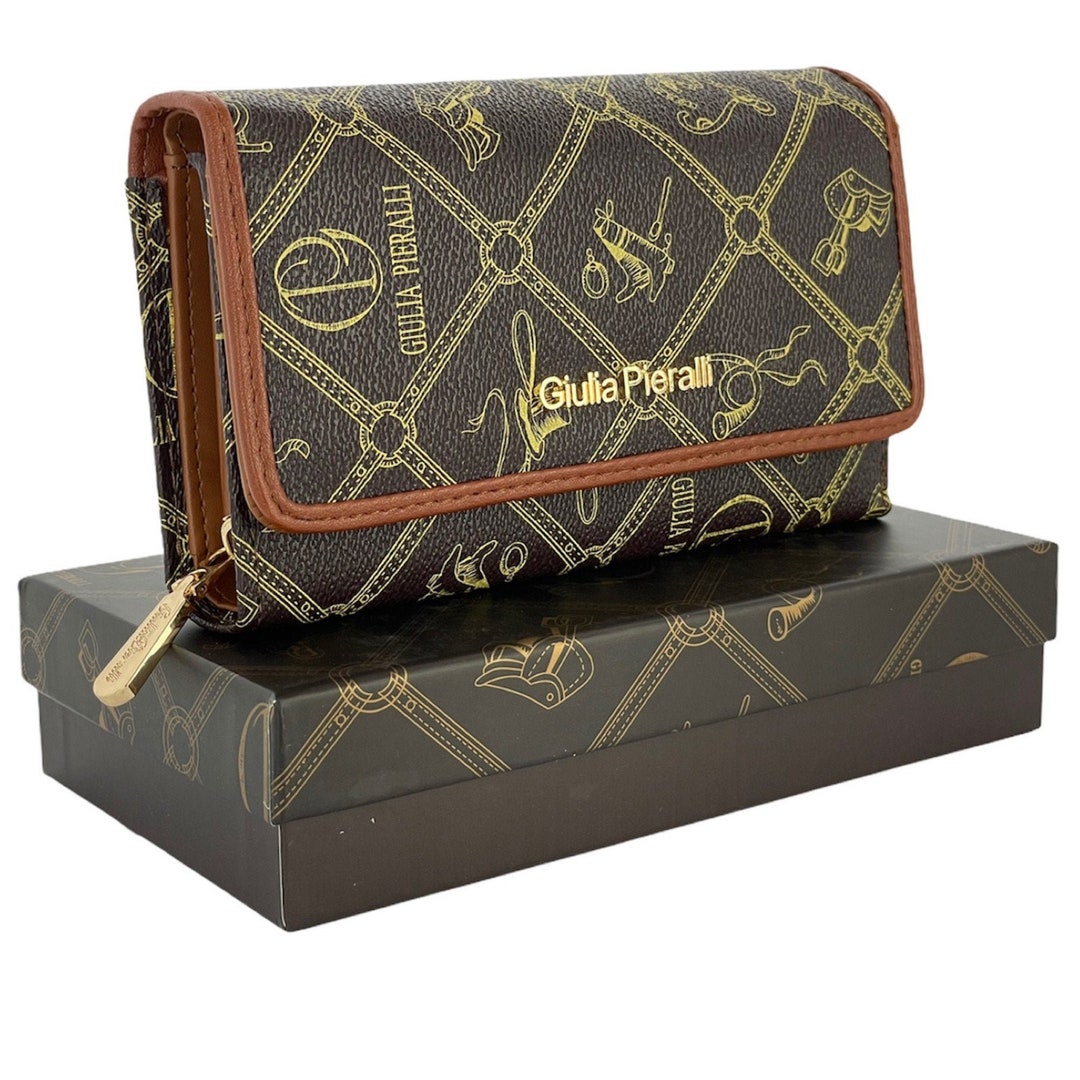 Giulia Pieralli Purse Women Braun Edel Geldbteutel Wallet Women's Purse ...