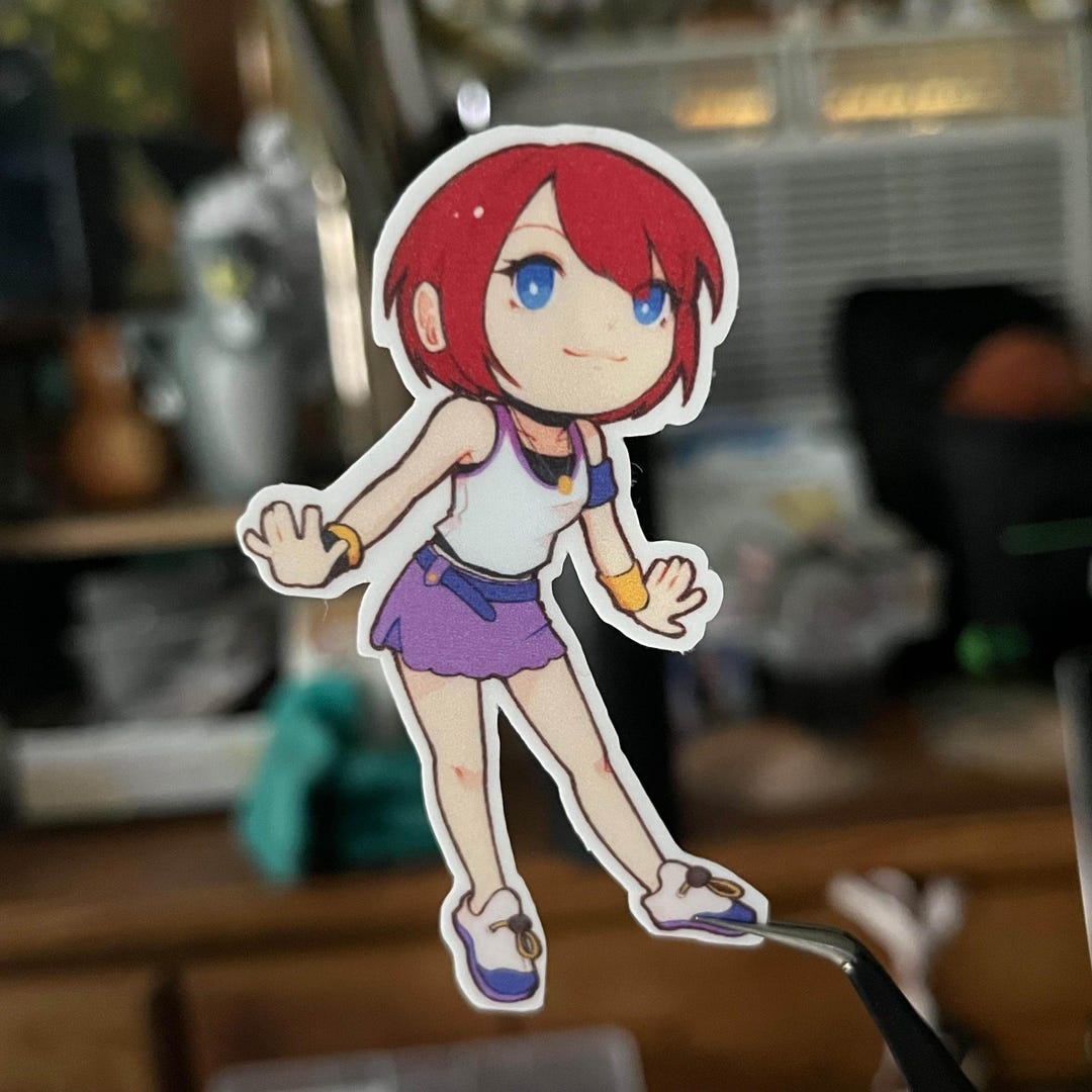 Kingdom Hearts Kairi Sticker - Etsy