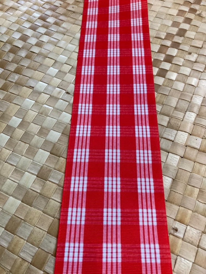 Red Palaka Ribbon - Etsy