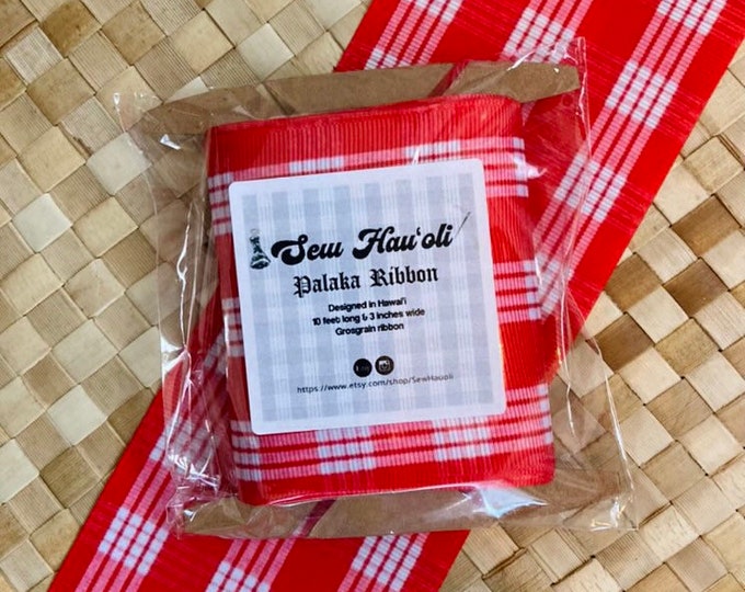 Red Palaka Ribbon - Etsy