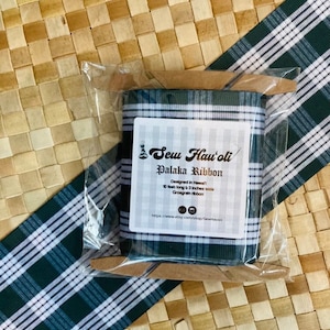 Green Palaka Ribbon - Etsy
