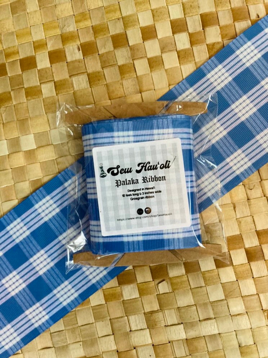 Baby Blue Palaka Ribbon - Etsy