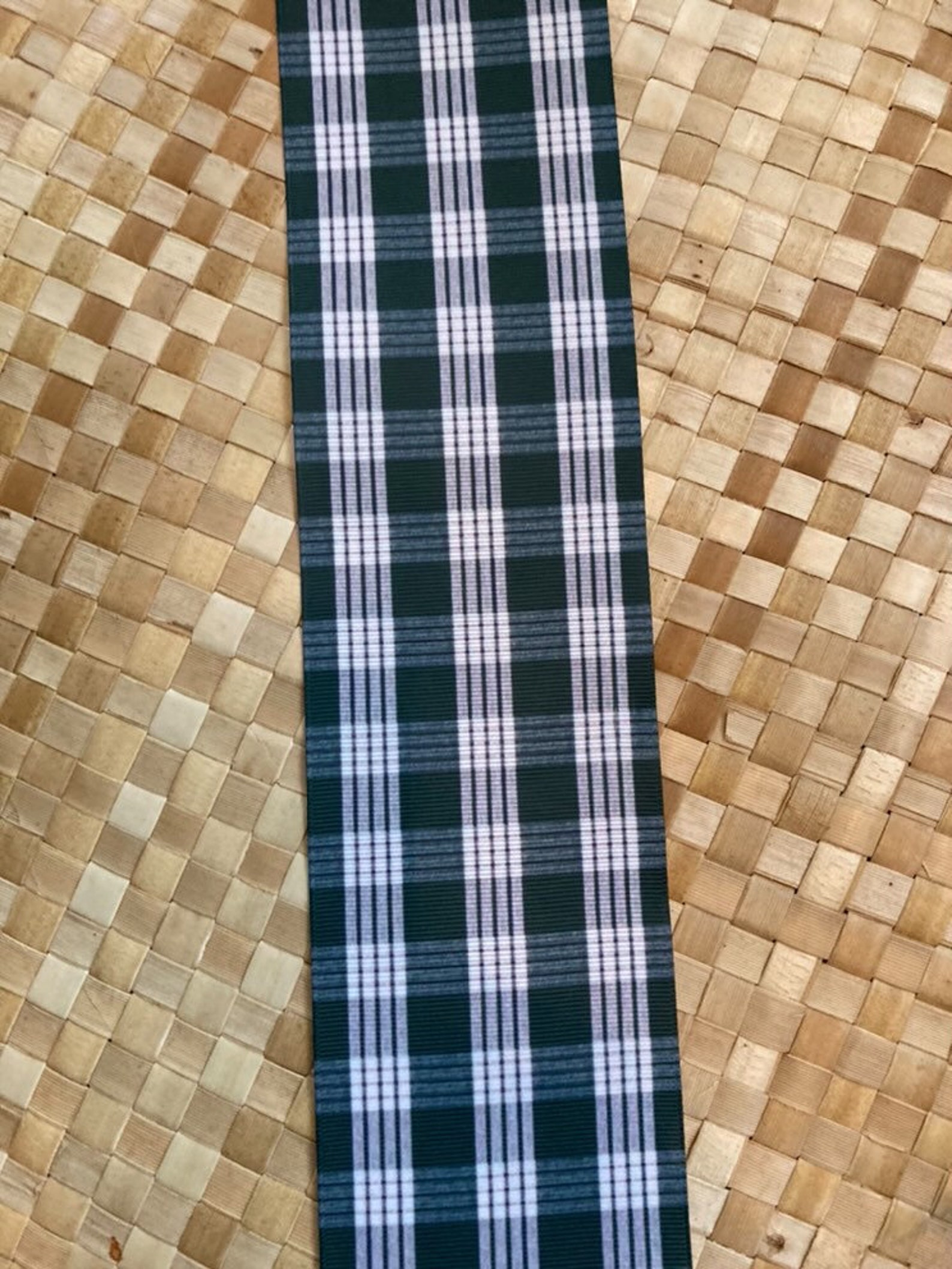 Green Palaka Ribbon - Etsy