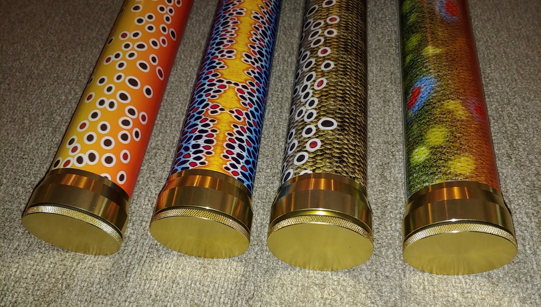 Trout & Fish Art, Fly Rod Case - Etsy
