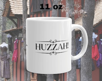 Huzzah! Renaissance Faire Festival Sticker--renfaire Renfair Renfest ...