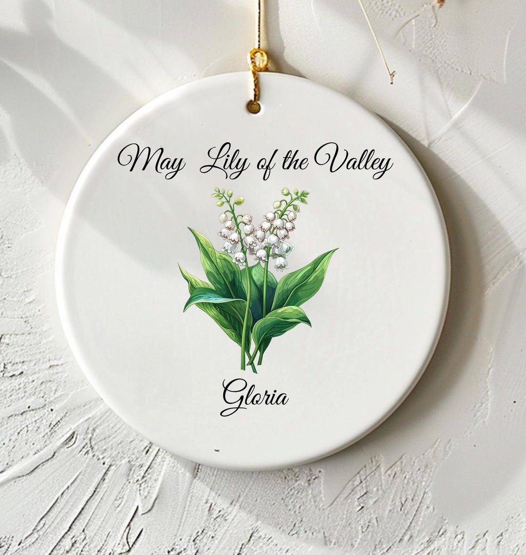 Birth Flower Birth Flower Gift Birthflower Gift Custom Birth Flower ...