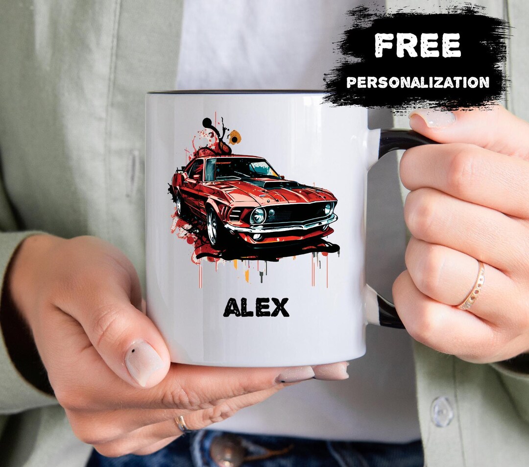 Personalized Gifts Personalized Mug Car Gift for Him Car Lover Gift ...
