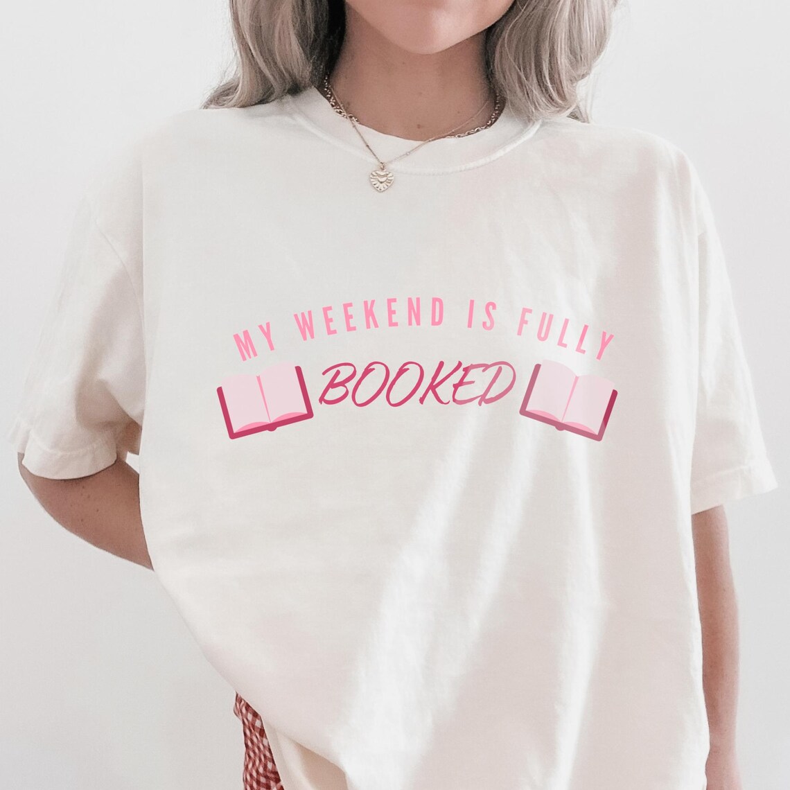 My Weekend is Fully Booked PNG | Cute Book PNG Design for Sublimation ...