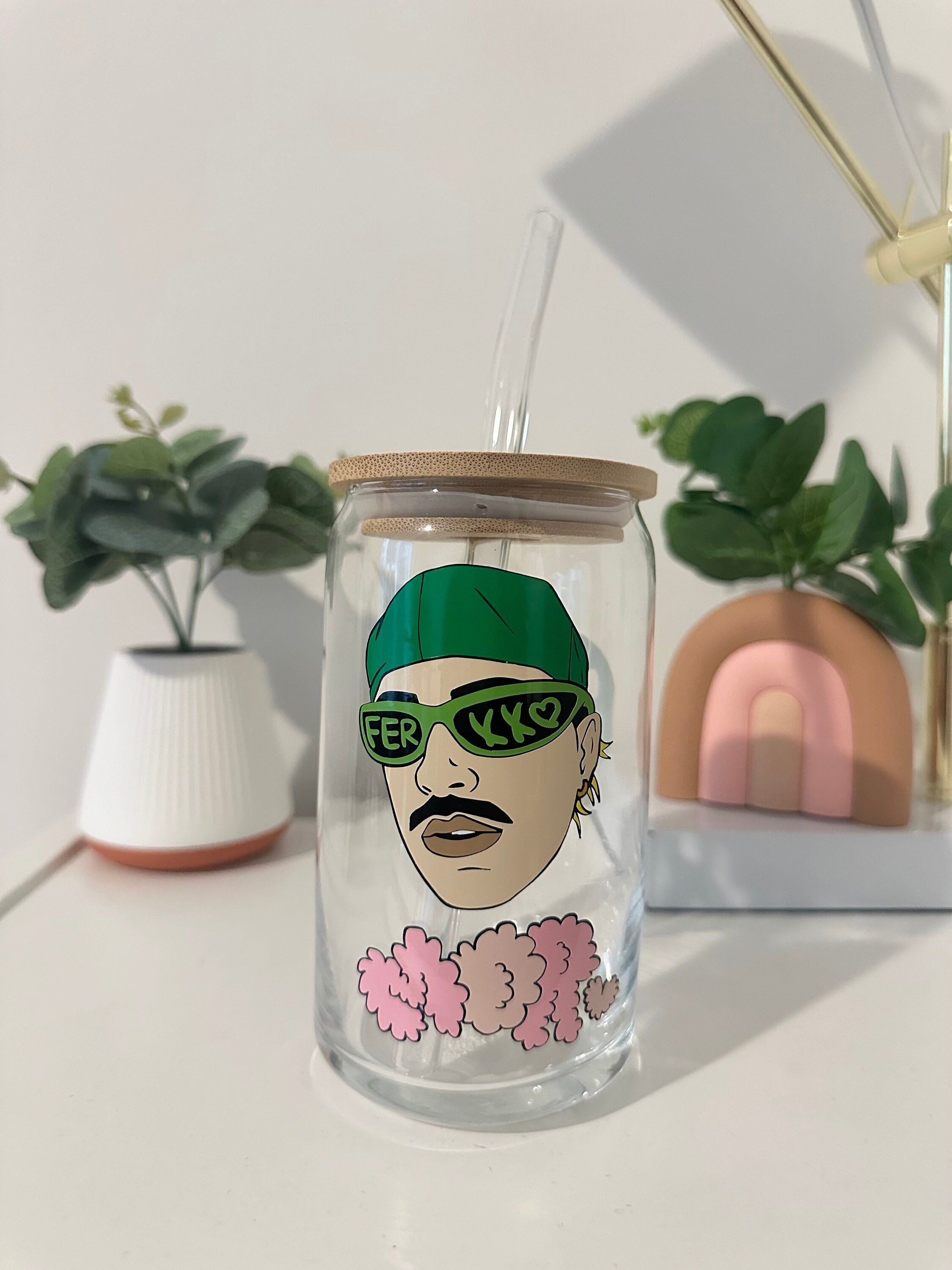 Feid Cup | Ferxxo | Libbey Glass Cup | Color Changing Feid Cup - Etsy