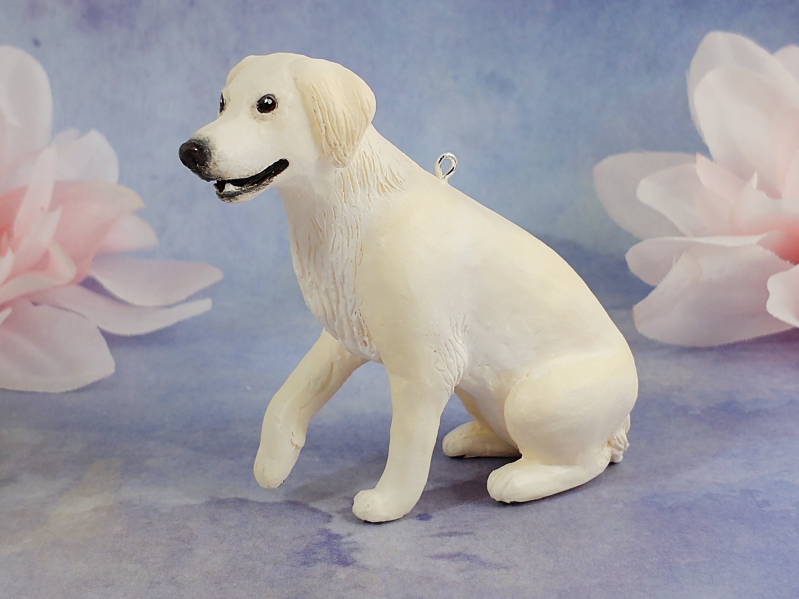 Golden Retriever Handmade Keepsake Hand Painted Resin Pet - Etsy