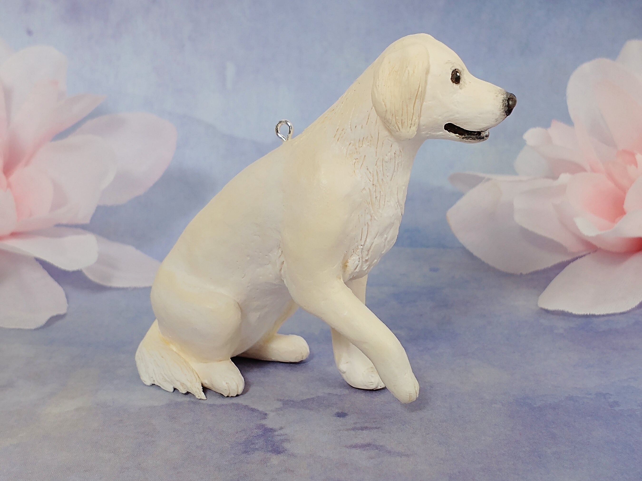 Golden Retriever Handmade Keepsake Hand Painted Resin Pet - Etsy