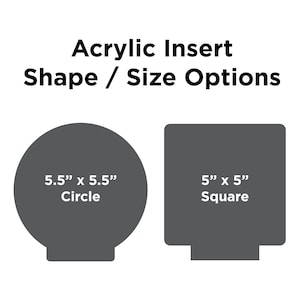 LED Light Base Kit Acrylic Light Base Color Changing Night Light Base ...