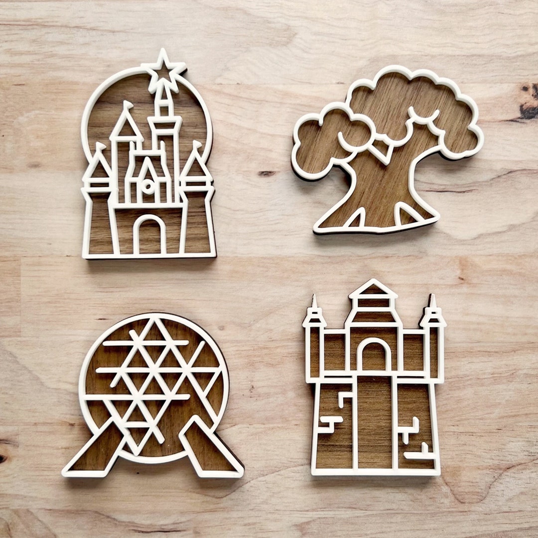 Disney Magnets Magic Kingdom Magnet Disney World Magnet Spaceship Earth ...