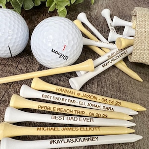 Custom Golf Tees Personalized Golf Tees Engraved Golf Gift for Men ...