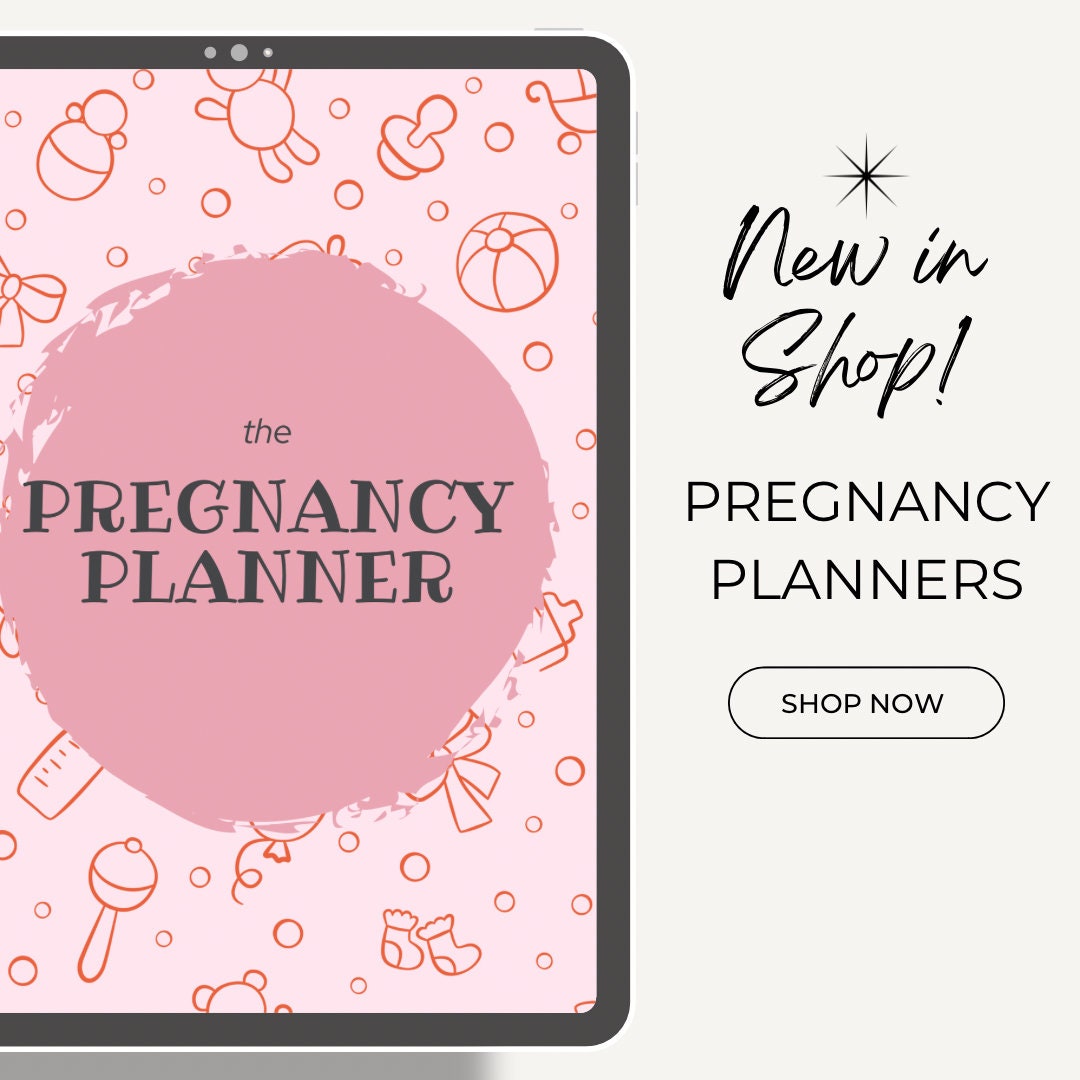 Pregnancy Planner Printable - Organize Your Journey With Kick Counter ...