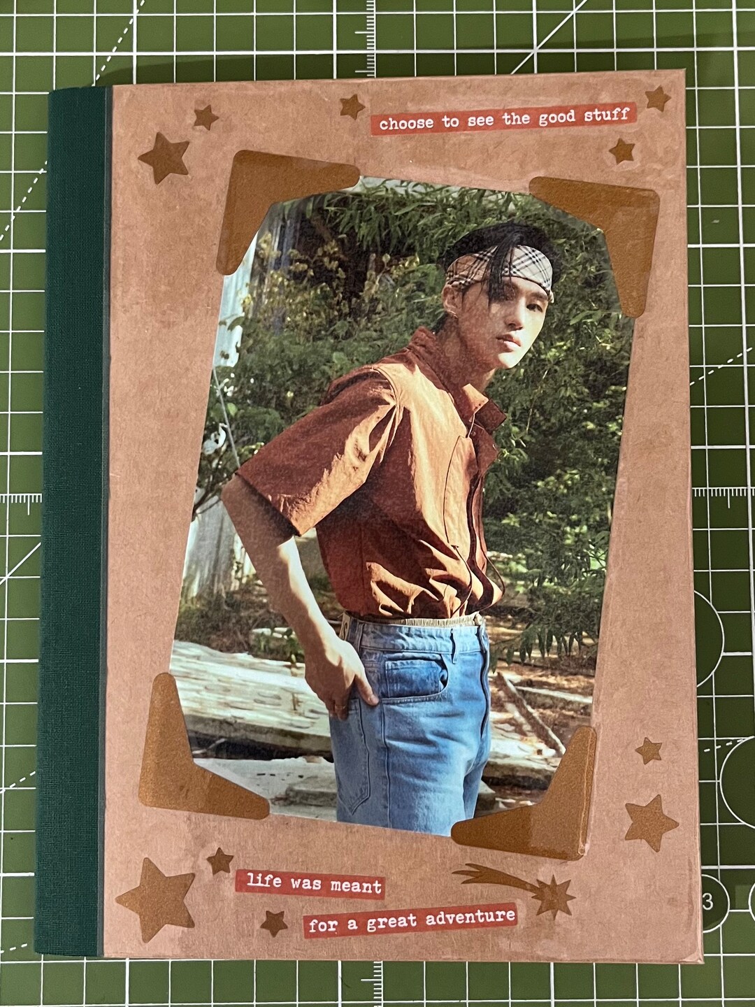 Ateez Wooyoung Collage A5 Custom Notebook - Etsy