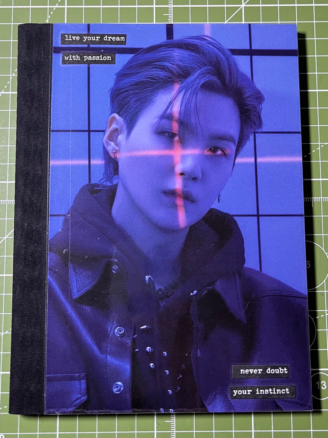 BTS Suga Collage A5 Custom Notebook - Etsy