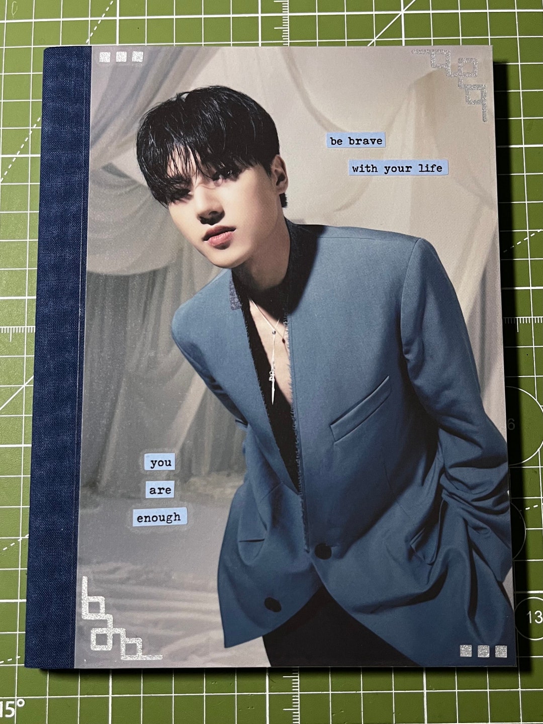 Ateez Wooyoung Collage A5 Custom Notebook - Etsy