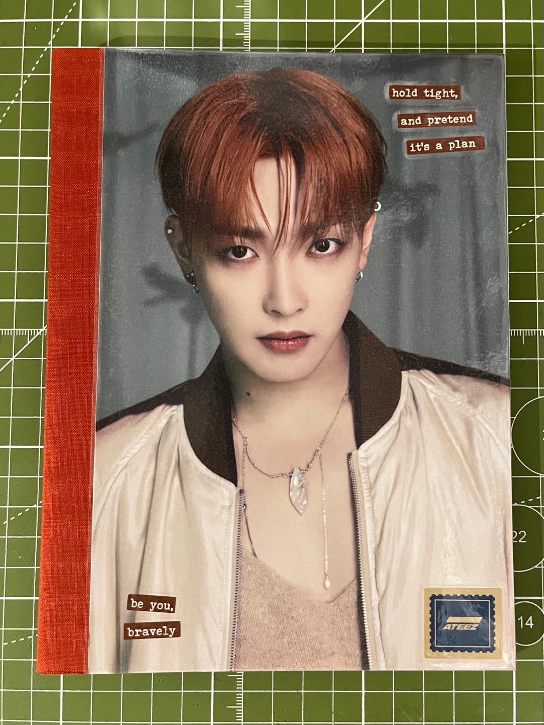 Ateez Hongjoong Collage A5 Custom Notebook - Etsy