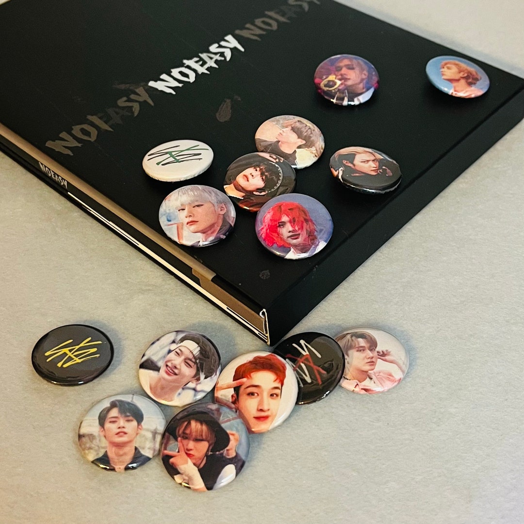 Stray Kids SKZ Random Draw Pin Back Buttons - Etsy