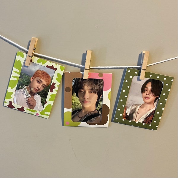 Kpop Photo Card Frame - Etsy