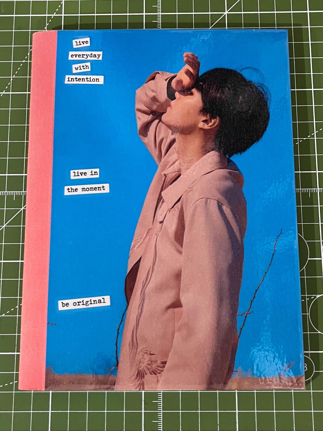 BTS Suga Collage A5 Custom Notebook - Etsy