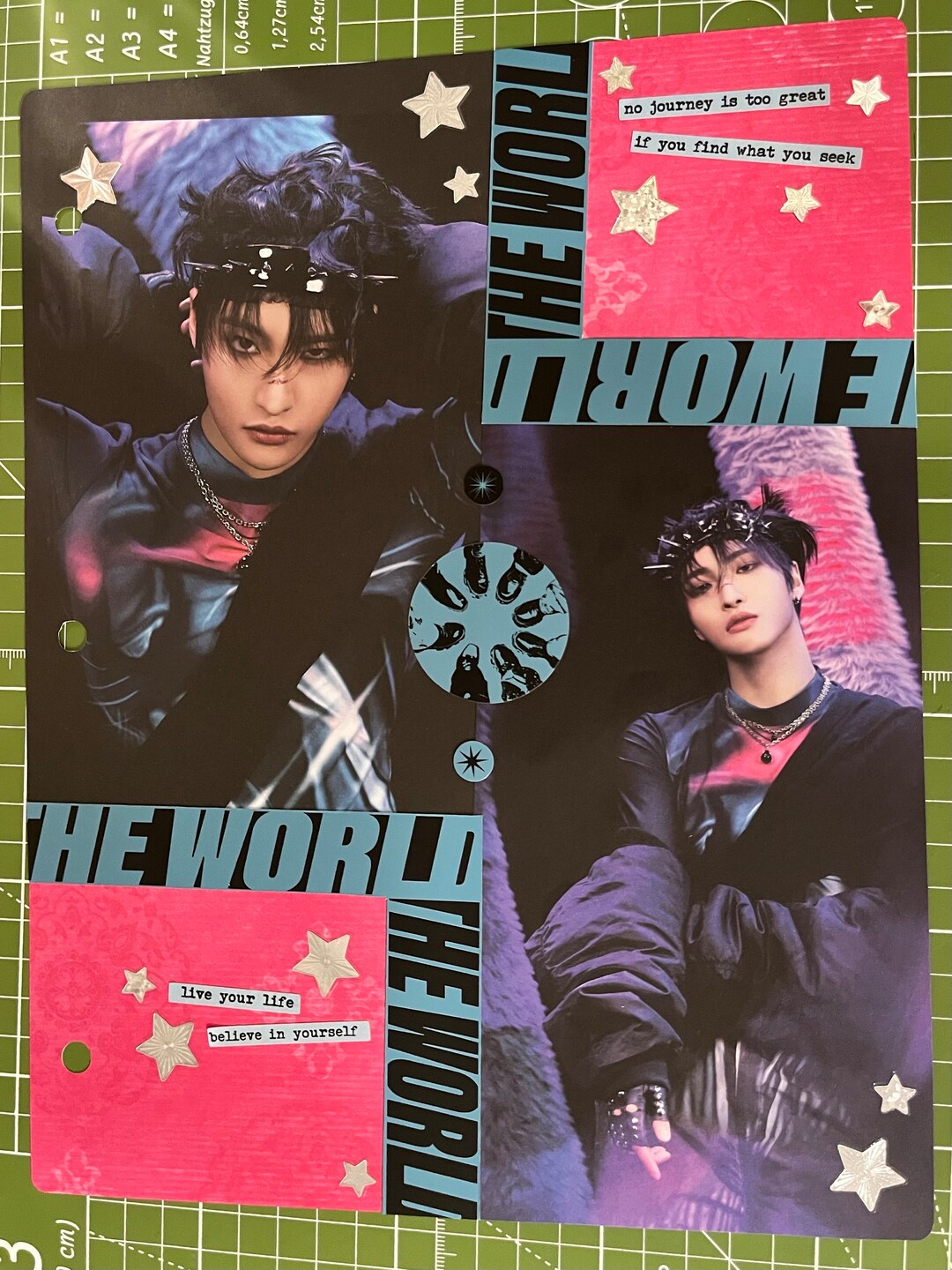 Ateez the World: Fin Seonghwa A4 Binder Insert - Etsy