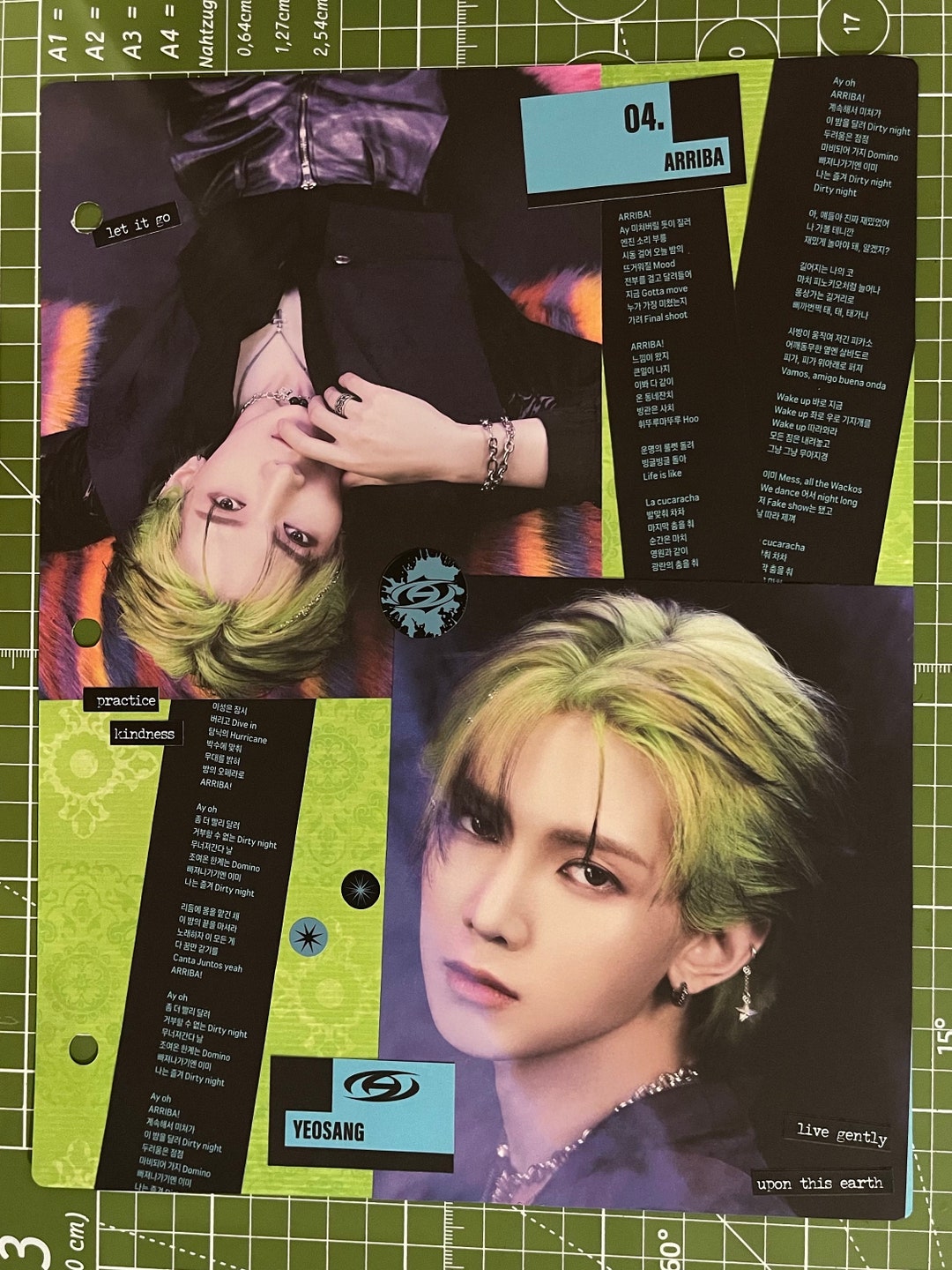 Ateez Ep Fin: Will Yeosang A4 Binder Insert - Etsy