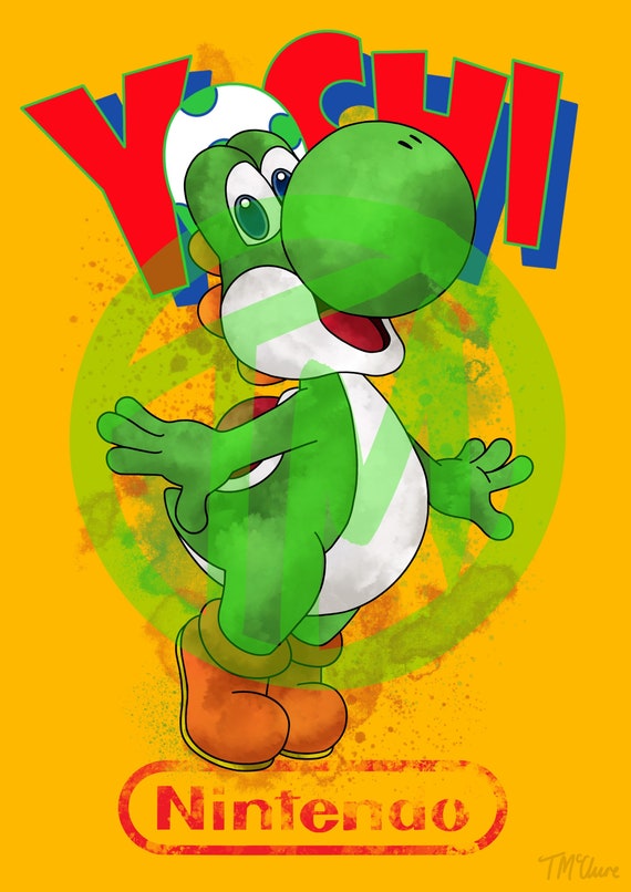 Posters Of Mario Bros Yoshi