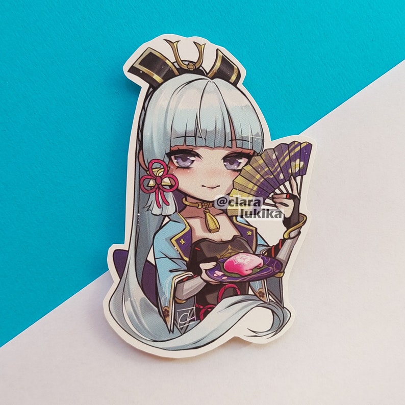 Genshin Impact/ Special Dish Stickers ayaka Yoimiya - Etsy