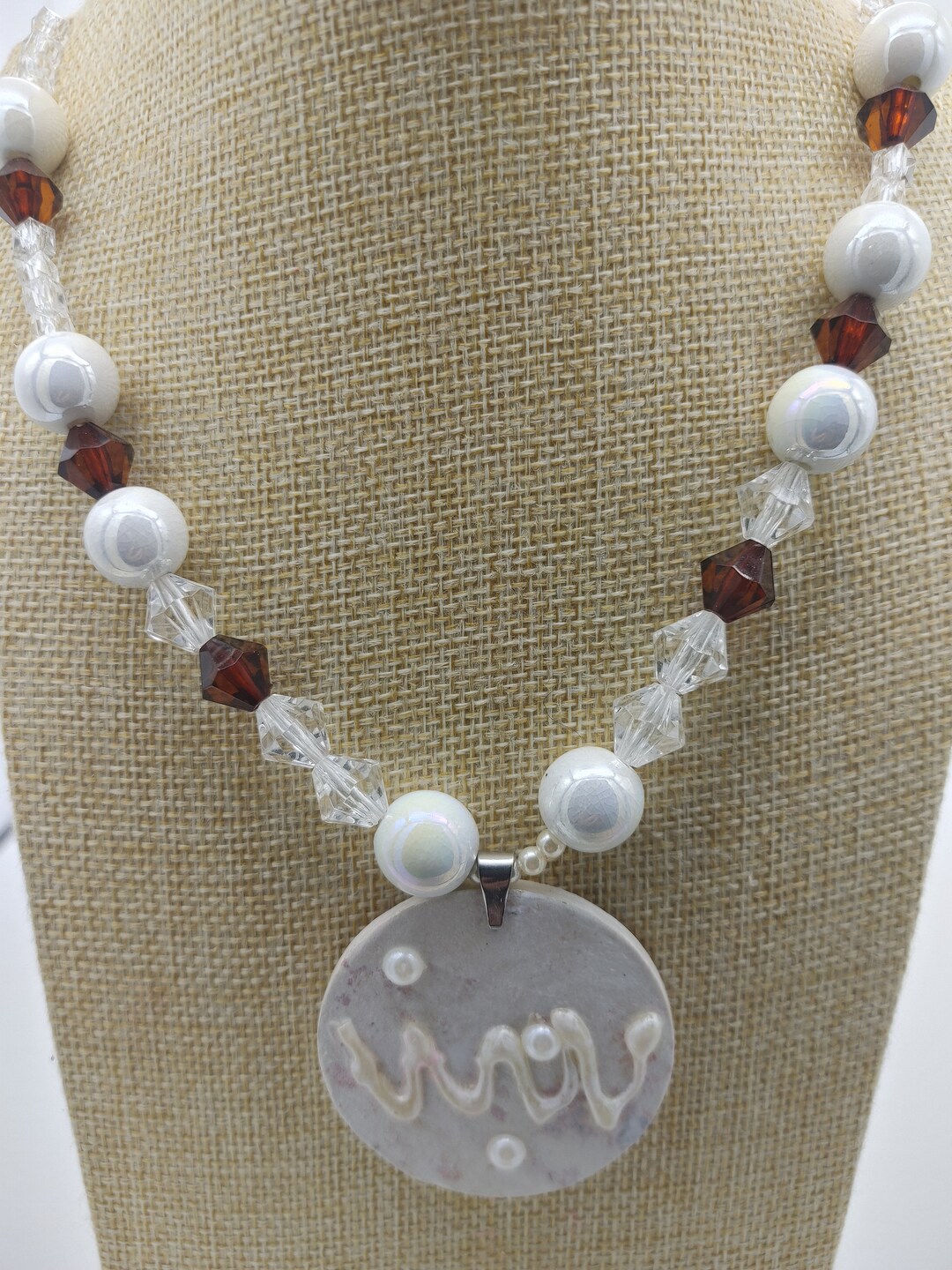 Garnet and Pearls - Etsy