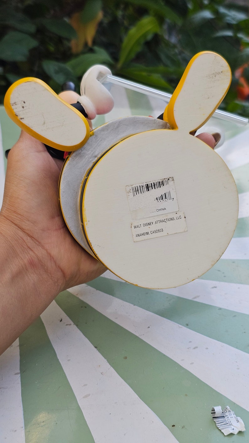 1990 Vintage Resin Mickey Mouse Figure Picture Frame - Etsy