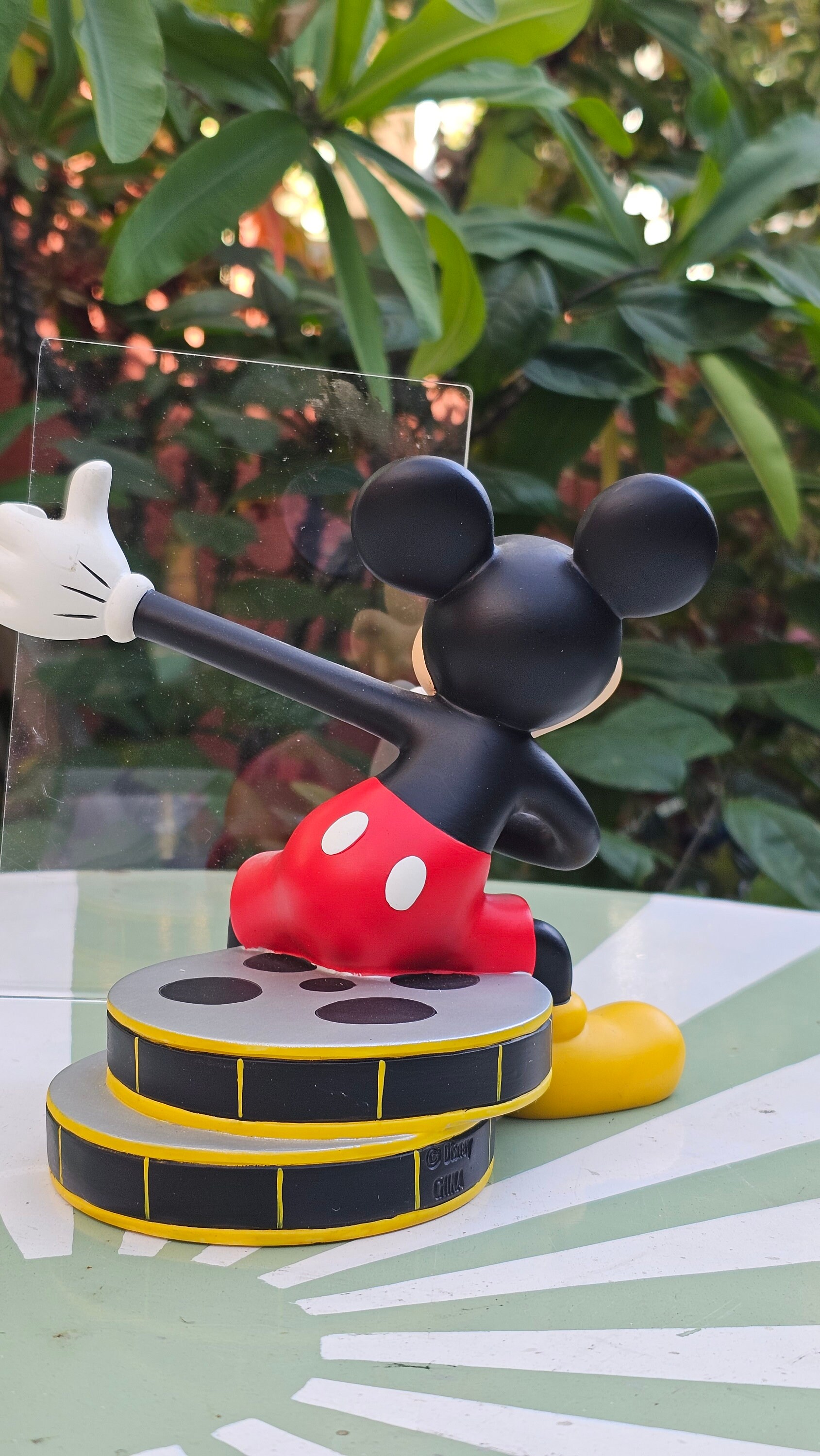 1990 Vintage Resin Mickey Mouse Figure Picture Frame - Etsy